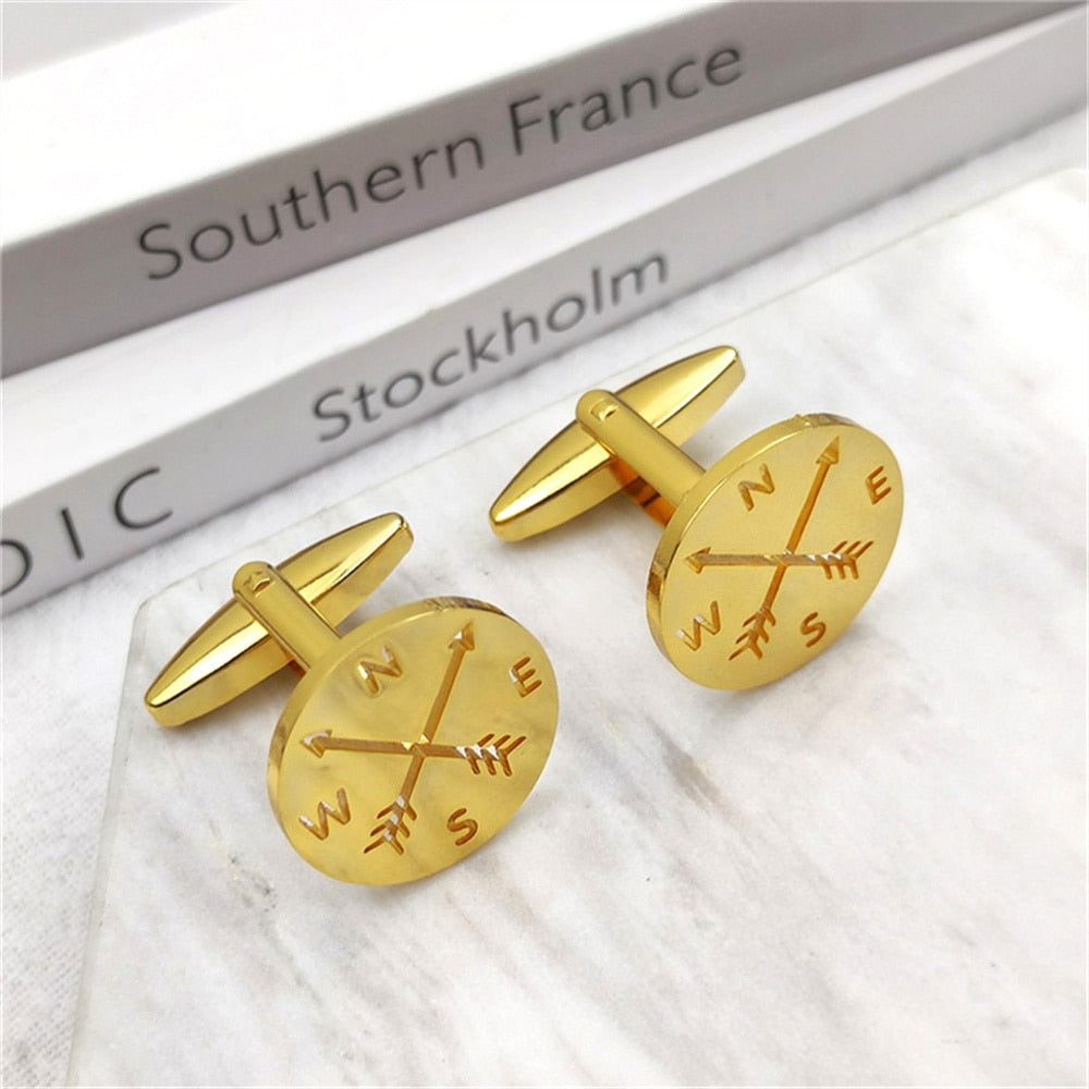 Compas Navigation Cufflinks – Lula Jewelry